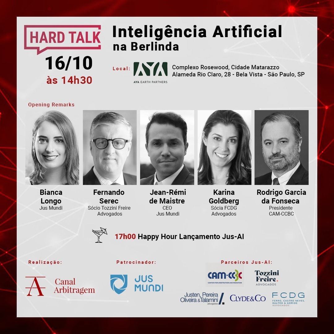HARD TALK IA IN BERLINDA AND THE LAUNCH OF JUS-AI (JUS MUNDI) - SP ...